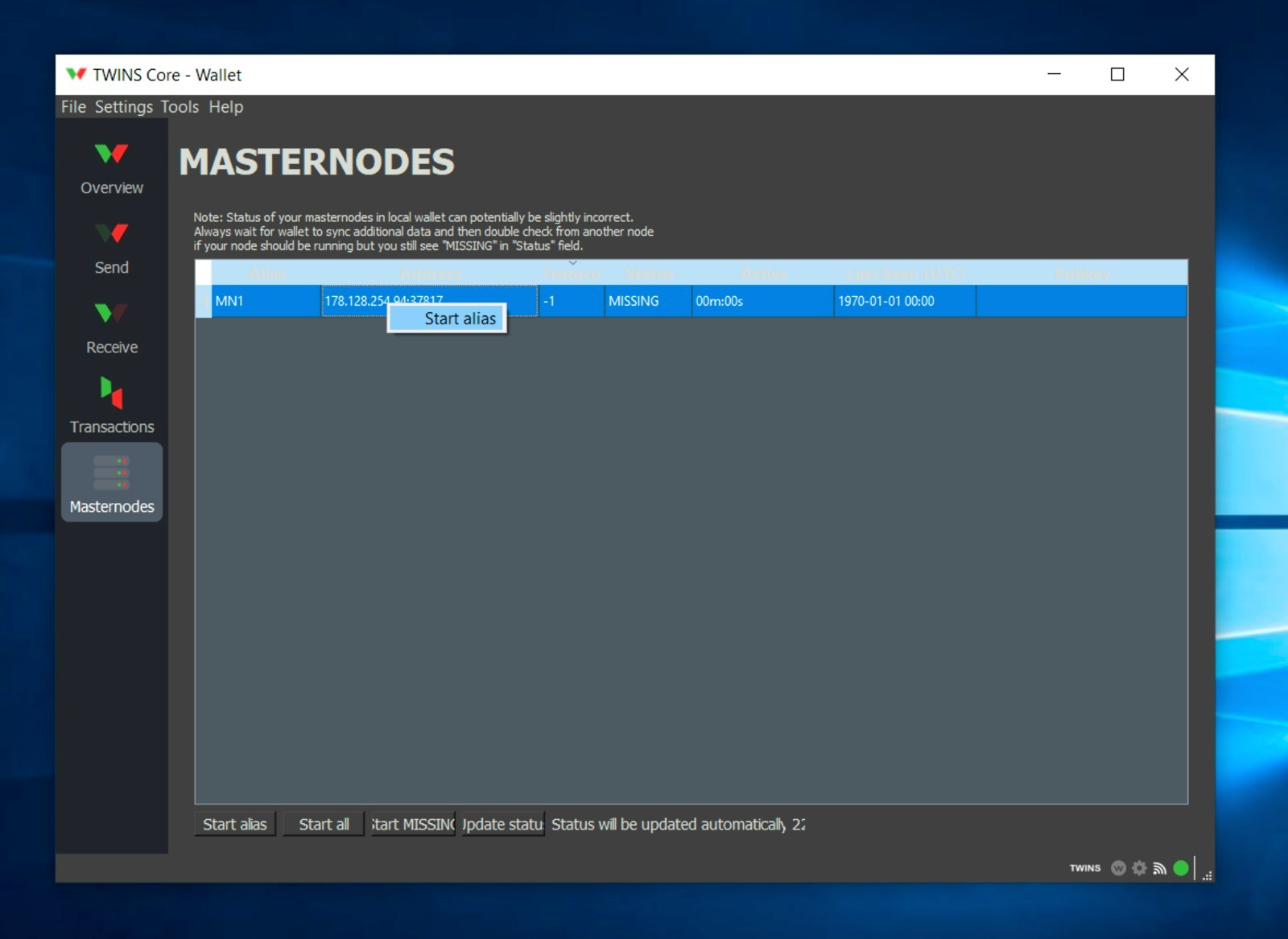TWINS Masternode Setup Anleitung. In dieser Anleitung wird eine… | by Ri Ki | Medium