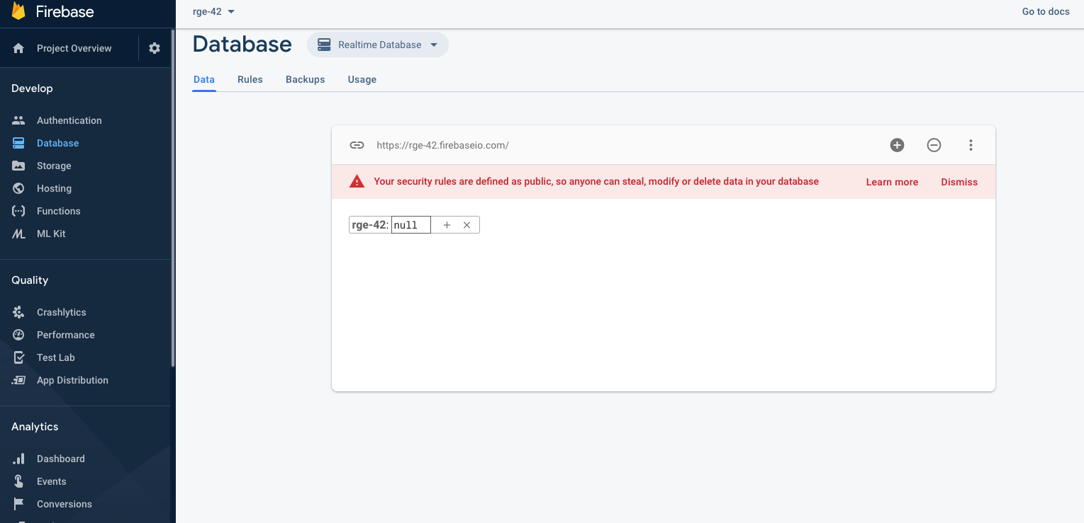Basic Firebase trigger using Cloud Functions | by ramah | Medium