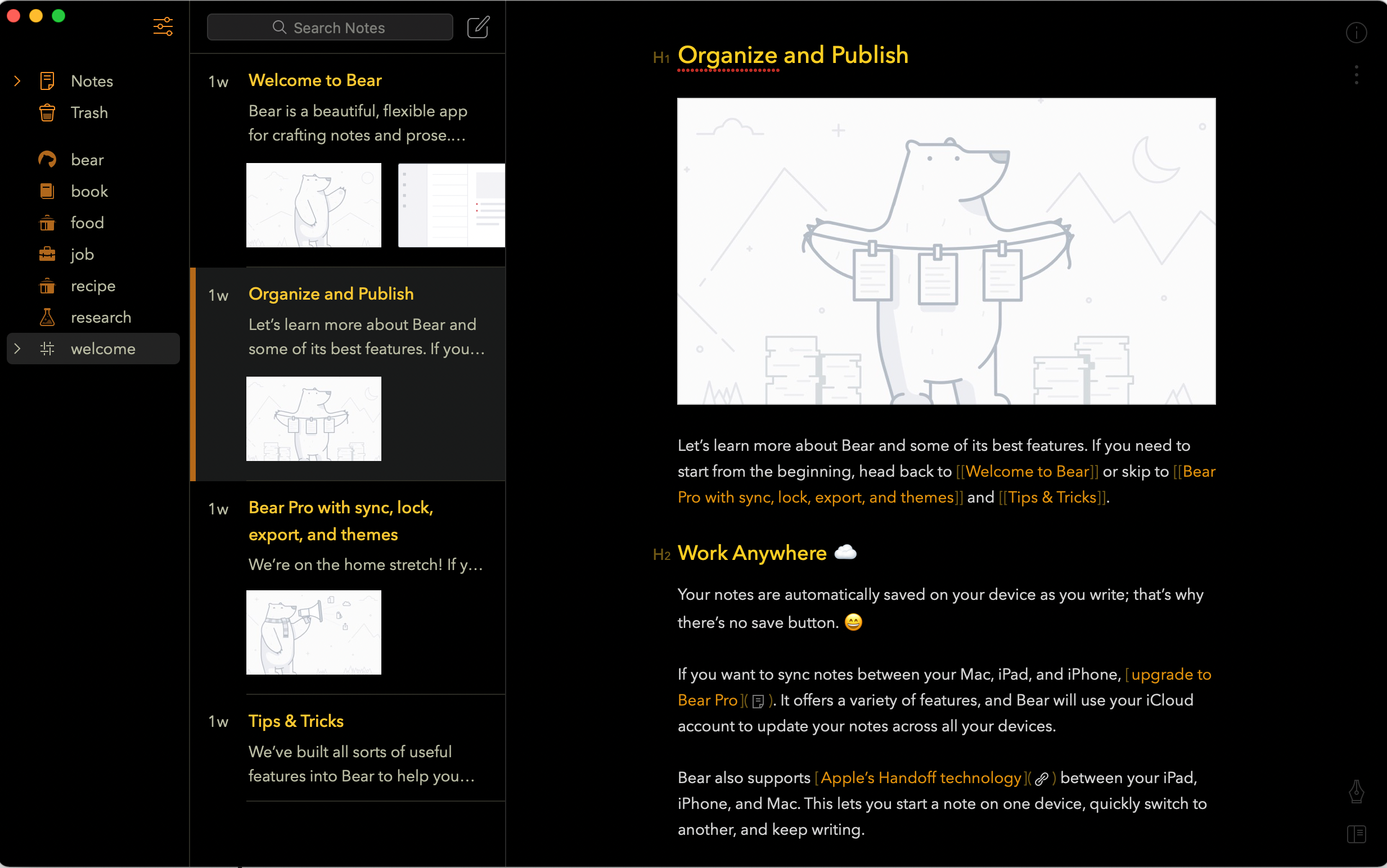 How to Use Bear as the Ultimate Note-Taking App | by Craig McWha ...