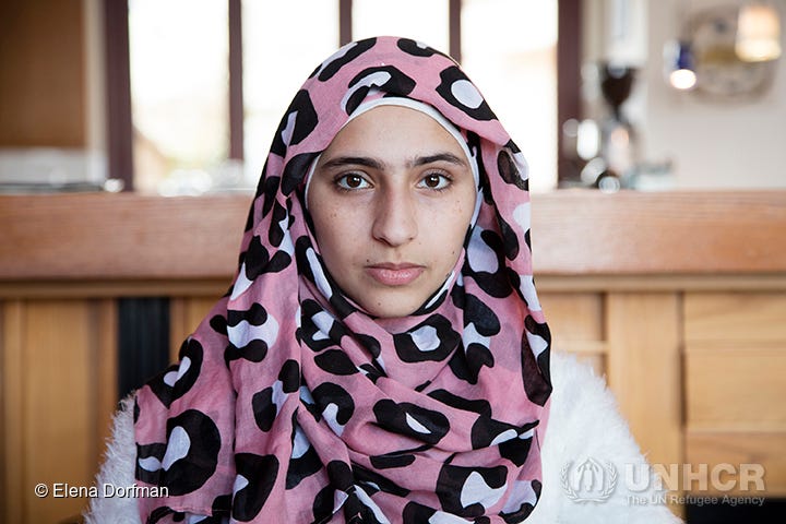 How a teenage refugee survived a shipwreck and saved a baby’s life