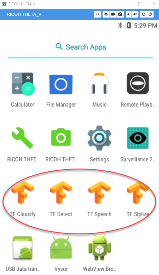 HowTo Build Tensorflow Apps for RICOH THETA | by Craig Oda | theta360.guide | Medium
