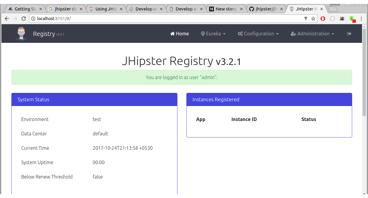 Microservice Application With Service Discovery Using Jhipster By 9754