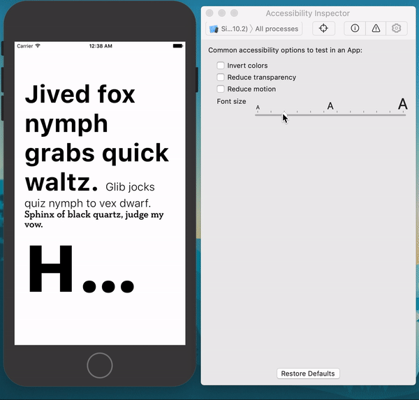 Practical Dynamic Type, Part 3: Attributed Text | by Keehun Nam | Livefront | Medium