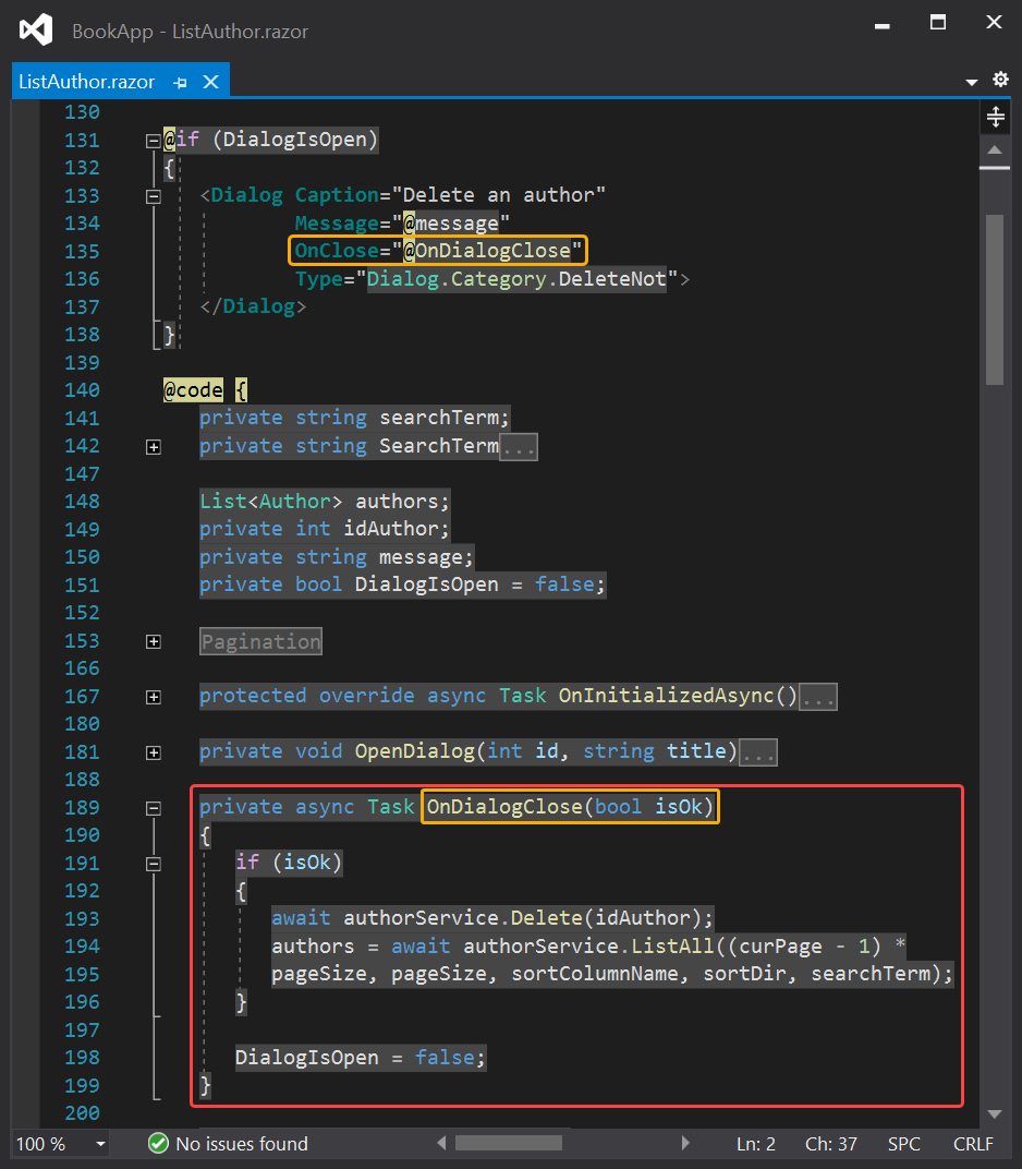 Blazor Server How To Create Reusable Modal Dialog Component By M 2606