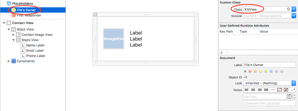 How to visualize reusable xibs in storyboards using IBDesignable | by Adrien Cognée | Zenchef’s ...