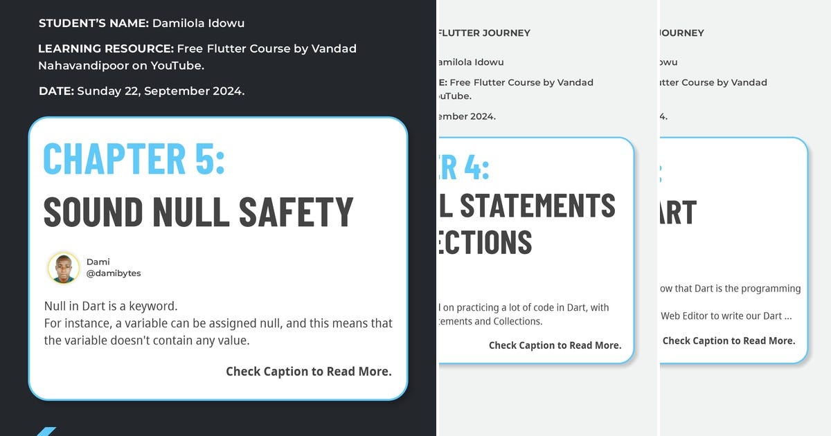 List: Documenting Flutter | Curated by LogicalDami | Medium