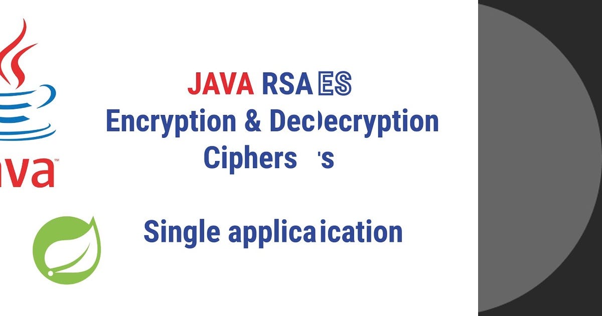 List Java Security Encryption And Decryption Curated By Whitebatcodes Medium