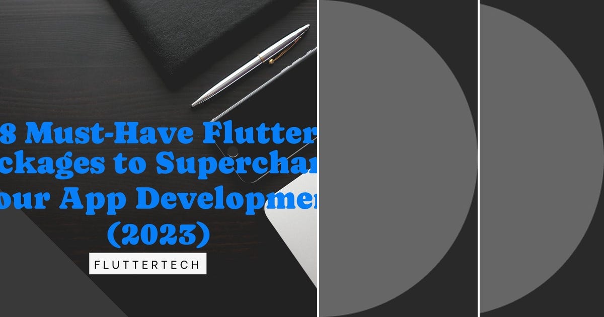 List: Flutter Usefull Packages | Curated by Elias Sparagis | Medium