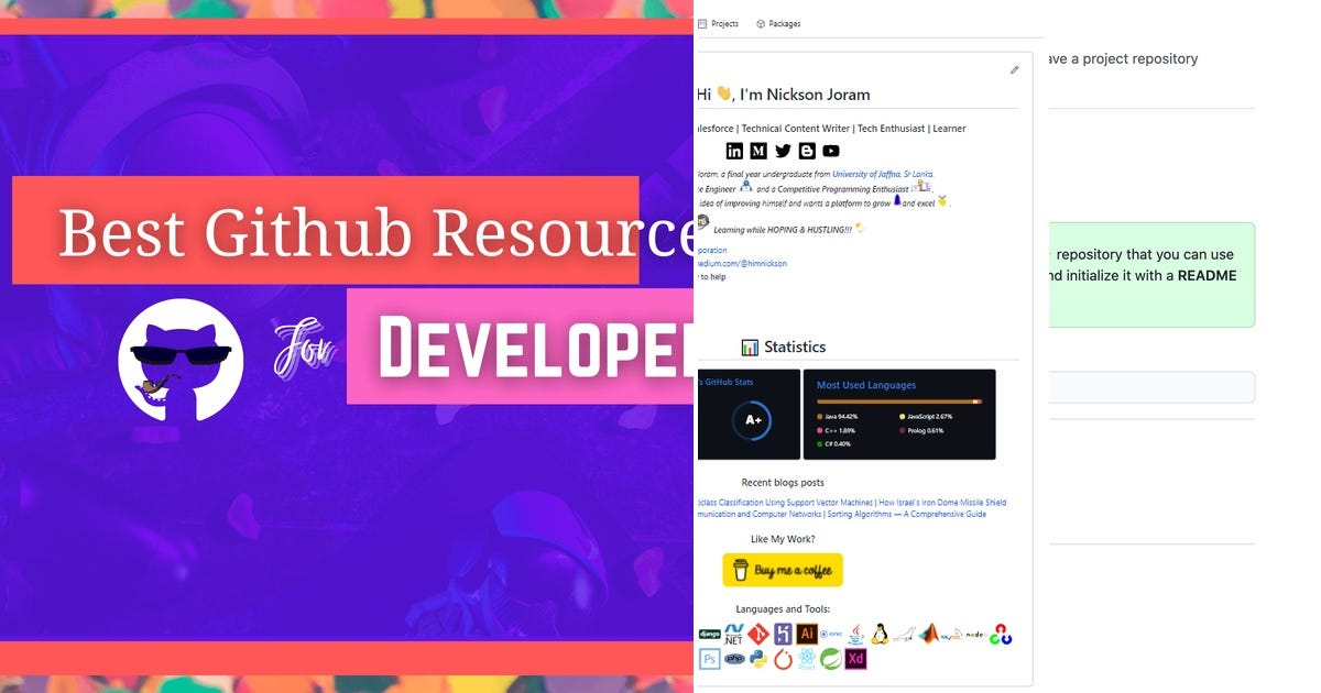 List: GitHub | Curated by Akin | Medium