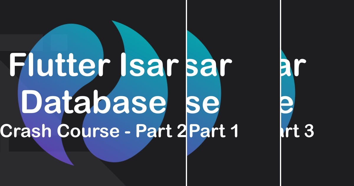 List: Isar Database | Curated by Alexander Nitiola | Medium
