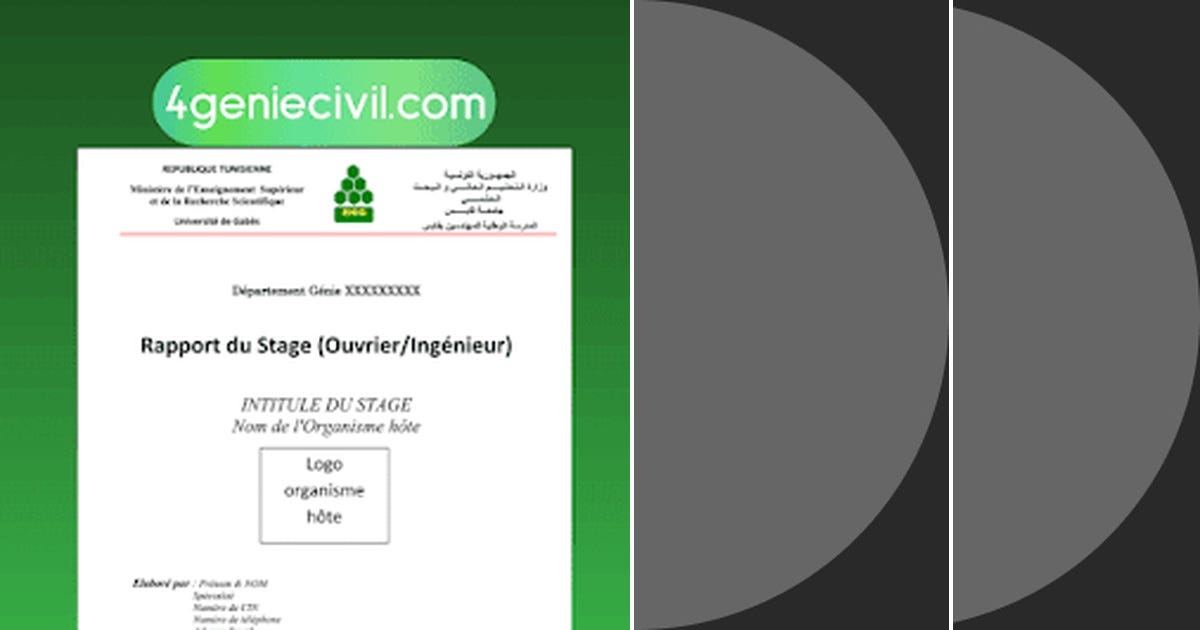 List: Modèle rapport de stage word | Curated by Jadidd | Medium