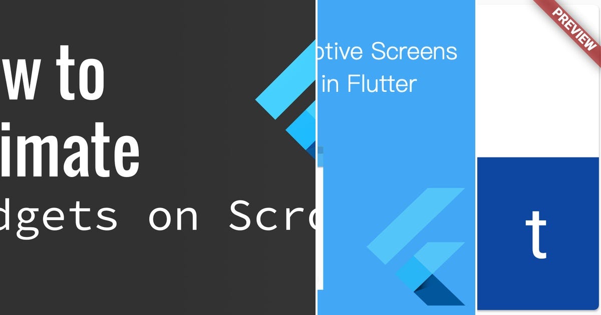 List: flutter layout | Curated by Rishab sanjay | Medium