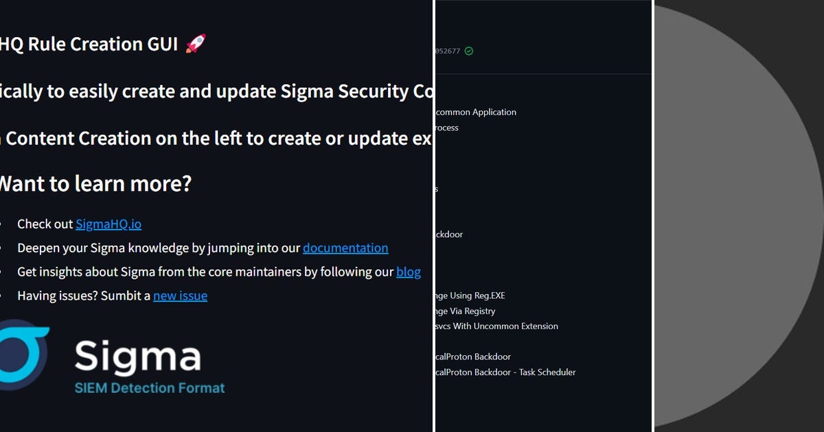 List: sigma and yara | Curated by SECLEN | Medium