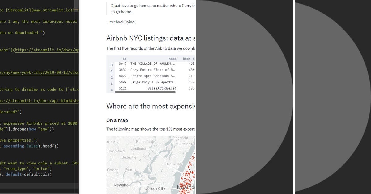 List: Streamlit | Curated by Lea Dang | Medium