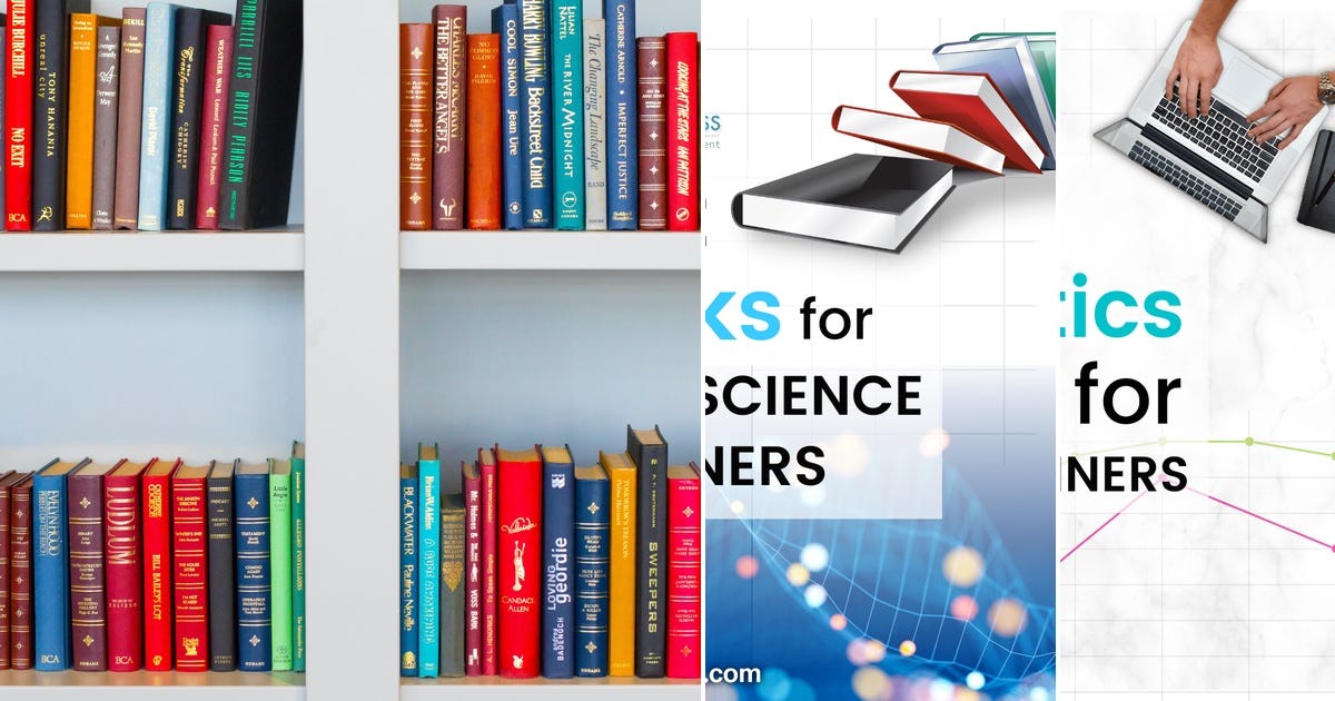 List: Books for Data Science | Curated by David Alvarado | Medium