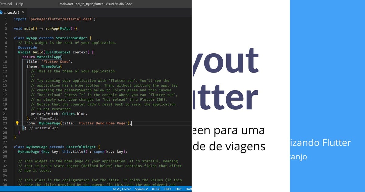 List: Flutter | Curated by Jorge Nery | Medium