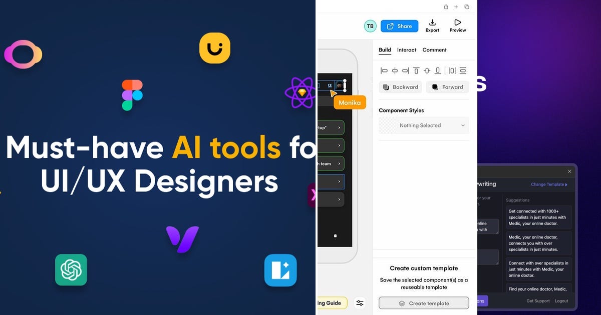 List: AI for UX | Curated by Goofatomik | Medium
