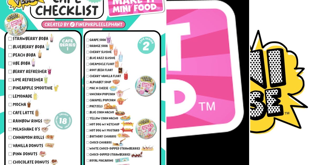 List: Miniverse | Curated by Toys & Crafts Unboxed - Fine Purple ...