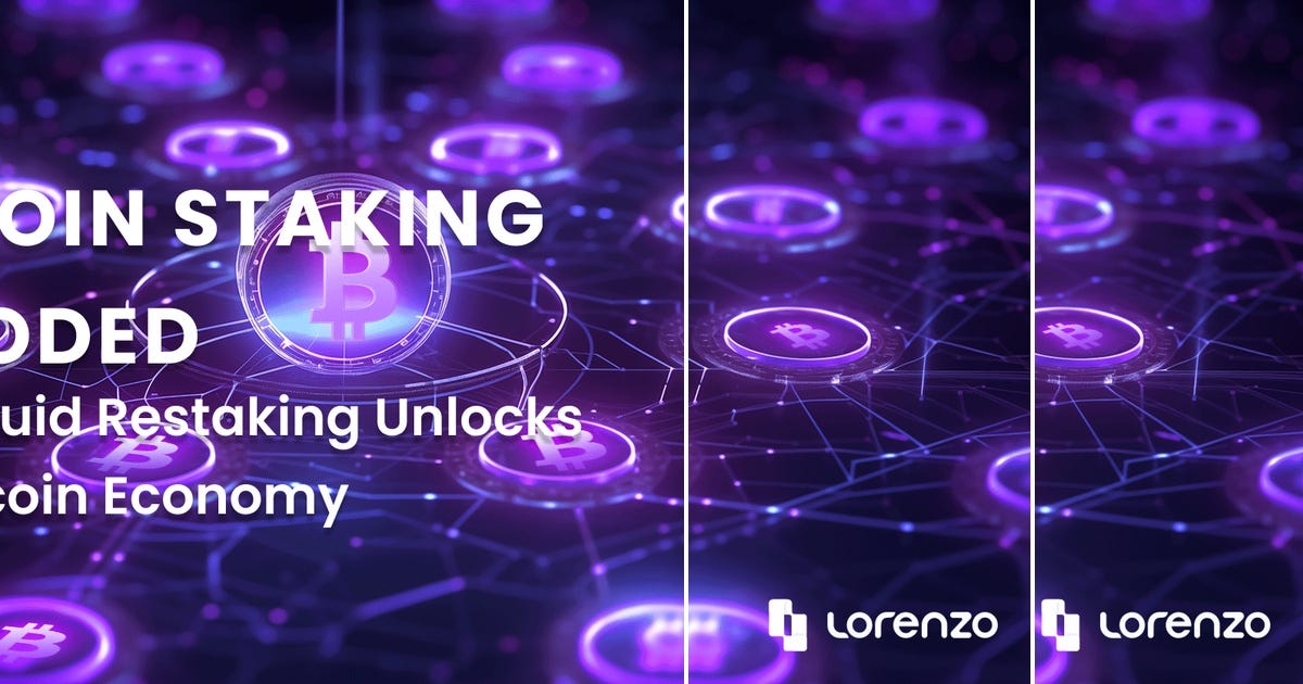 List: Bitcoin - Staking | Curated by Lorenzo Protocol | Medium