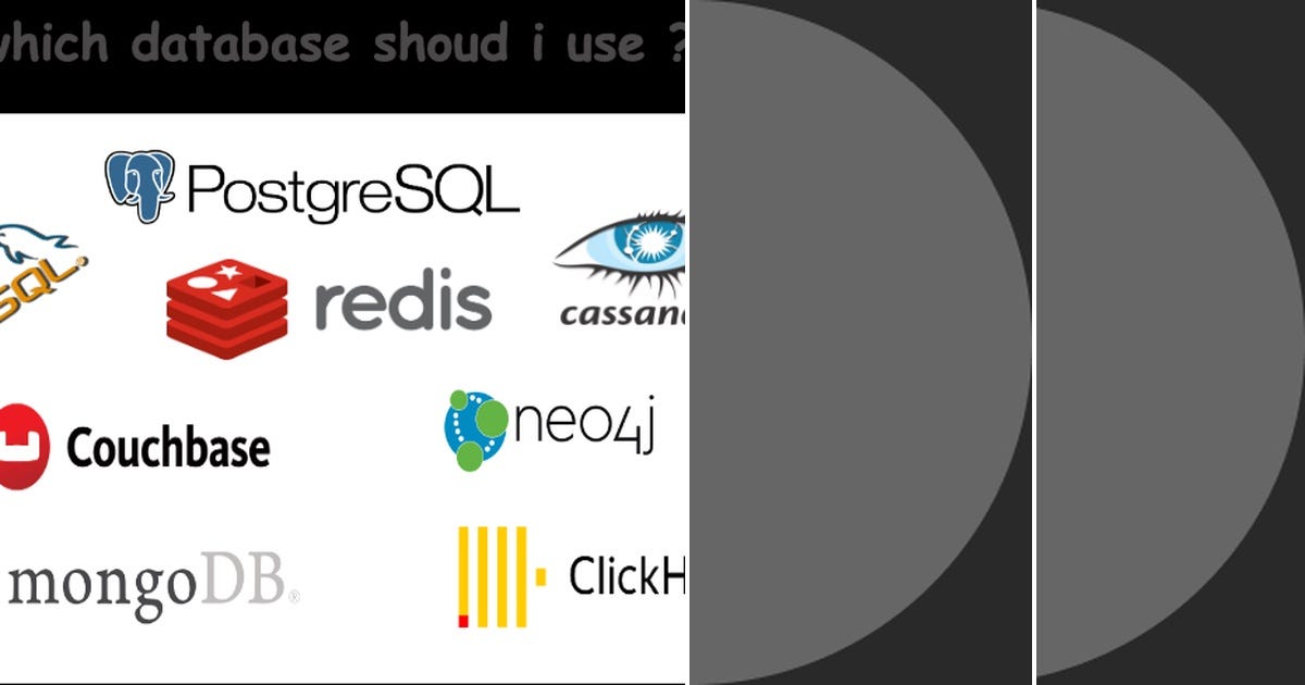 List: Databases | Curated by Medium Mani Asif | Medium