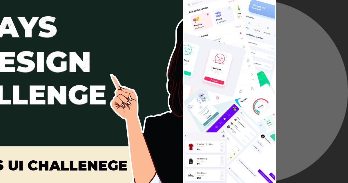 List: Design challenge | Curated by Shubham Singh | Medium