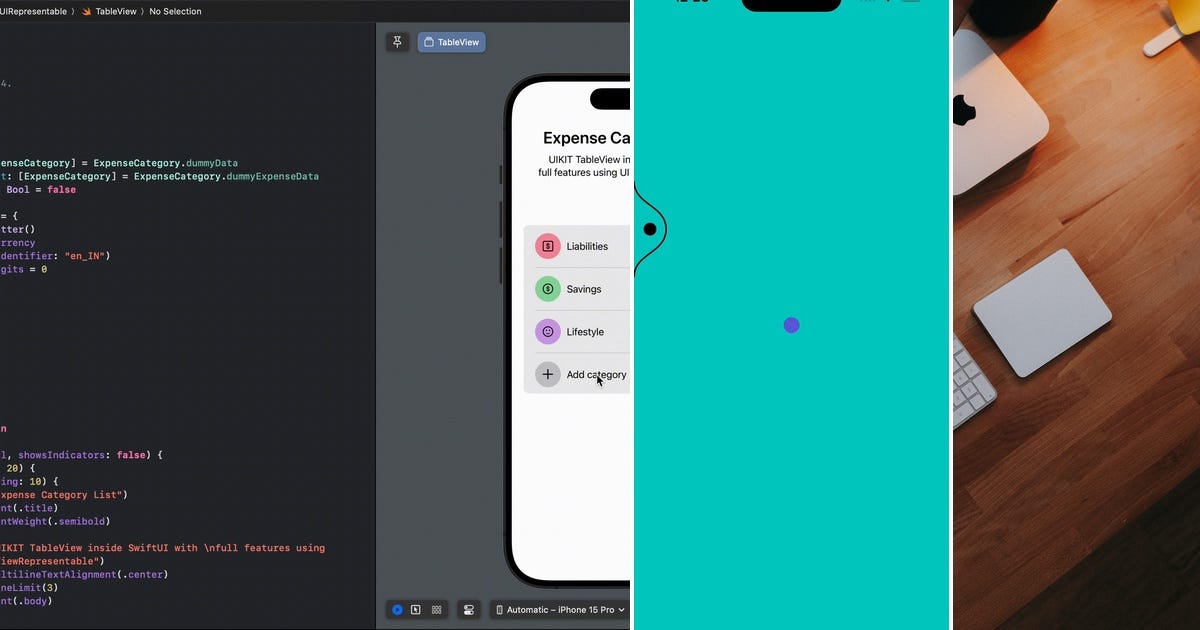 List: SwiftUI | Curated by Jessica Ernst | Medium