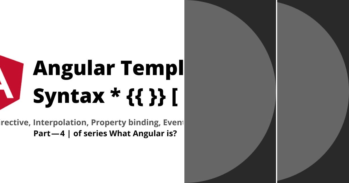 List: ANGULAR | Curated by Jack Amsterdam | Medium