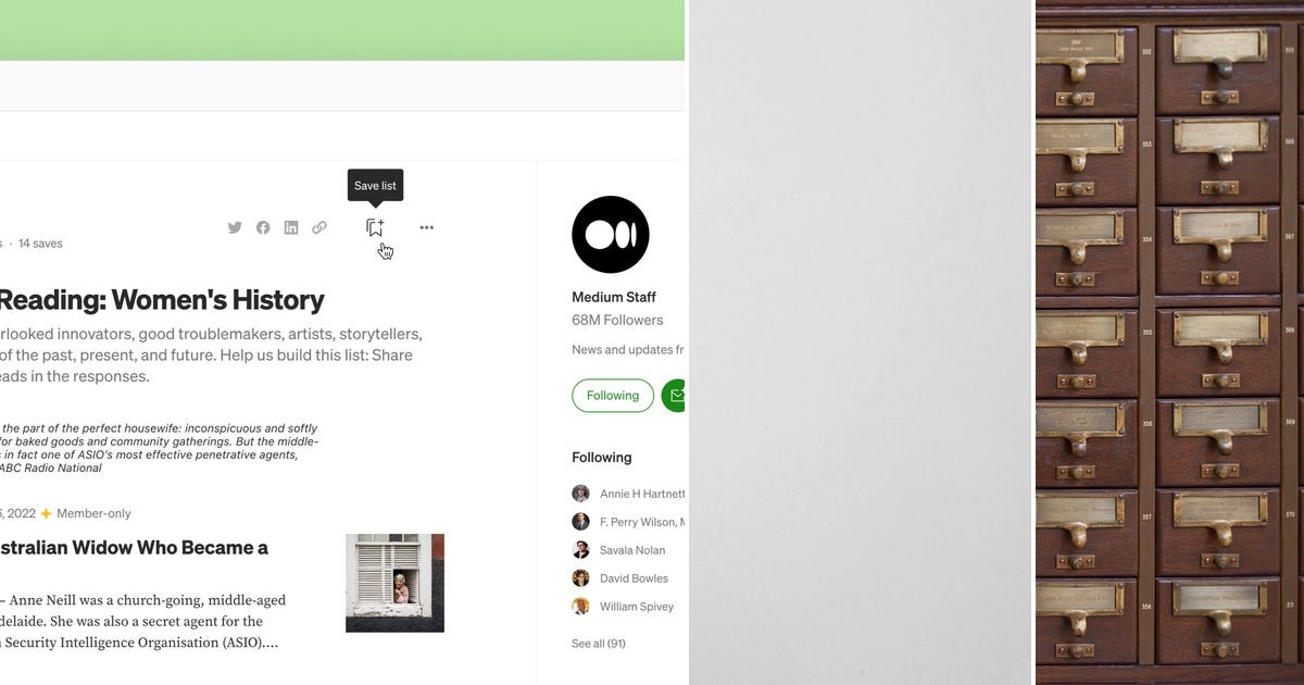 List: Pinning and Indexing | Curated by Chris Clarke | Medium