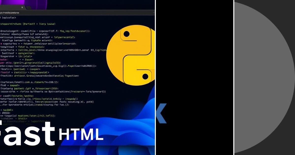 List: FastHTML | Curated by Jerome Lescourret | Medium