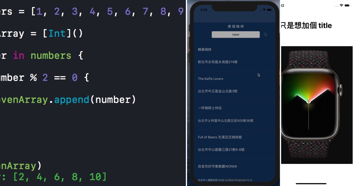 List: Swift tutorial | Curated by hugo chan | Medium