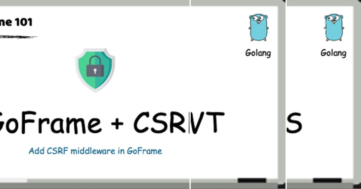 List: GoFrame 101 | Curated by mofcloud | Medium