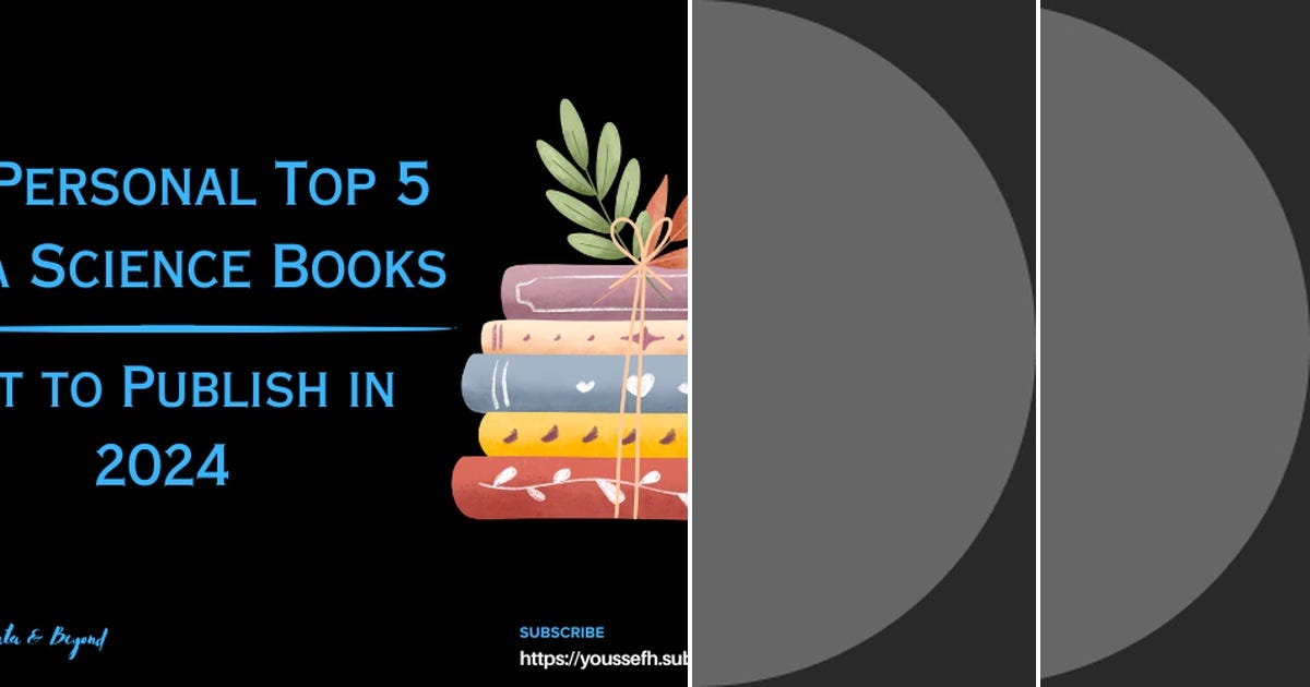 List: Data science books | Curated by Rodrigo Esquivel Lavergne | Medium