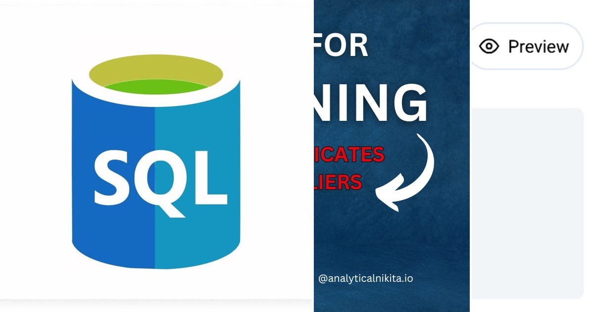 List: Sql | Curated by Venkat QC | Medium