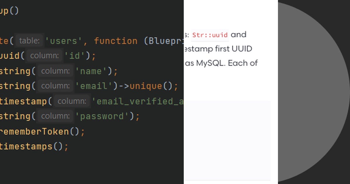 List: Laravel UUID | Curated by ณฐภัทร เทียนทอง | Medium