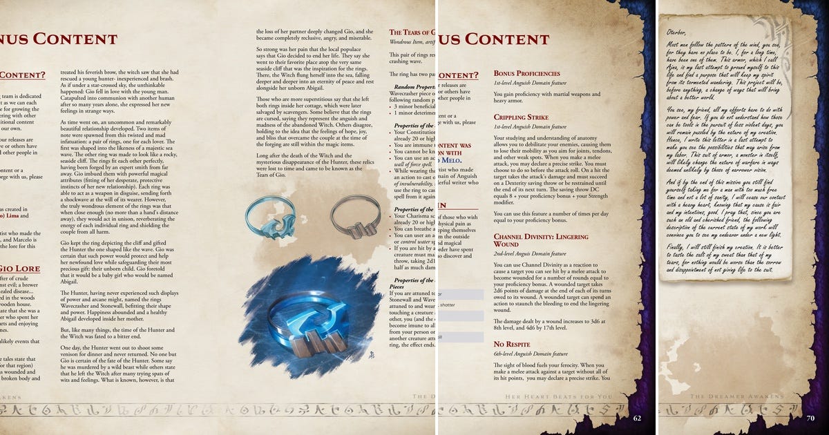 List: Lore for RPG Items and Characters | Curated by Marcelo Melo | Medium