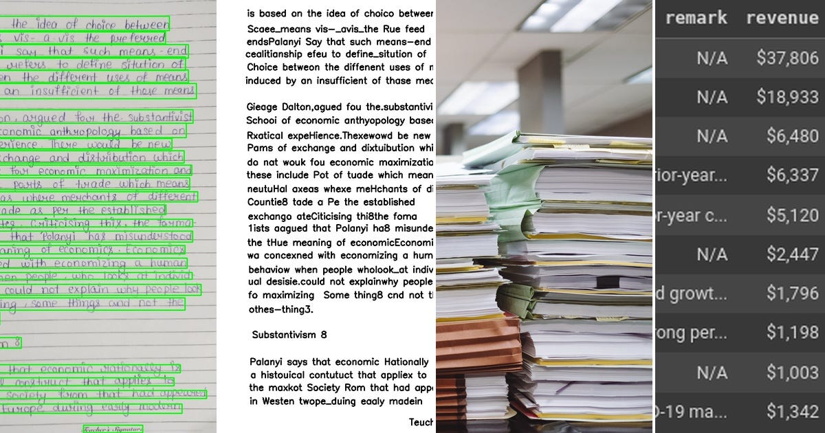 List: Ocr extraction ml stuff | Curated by abhishek sahu | Medium