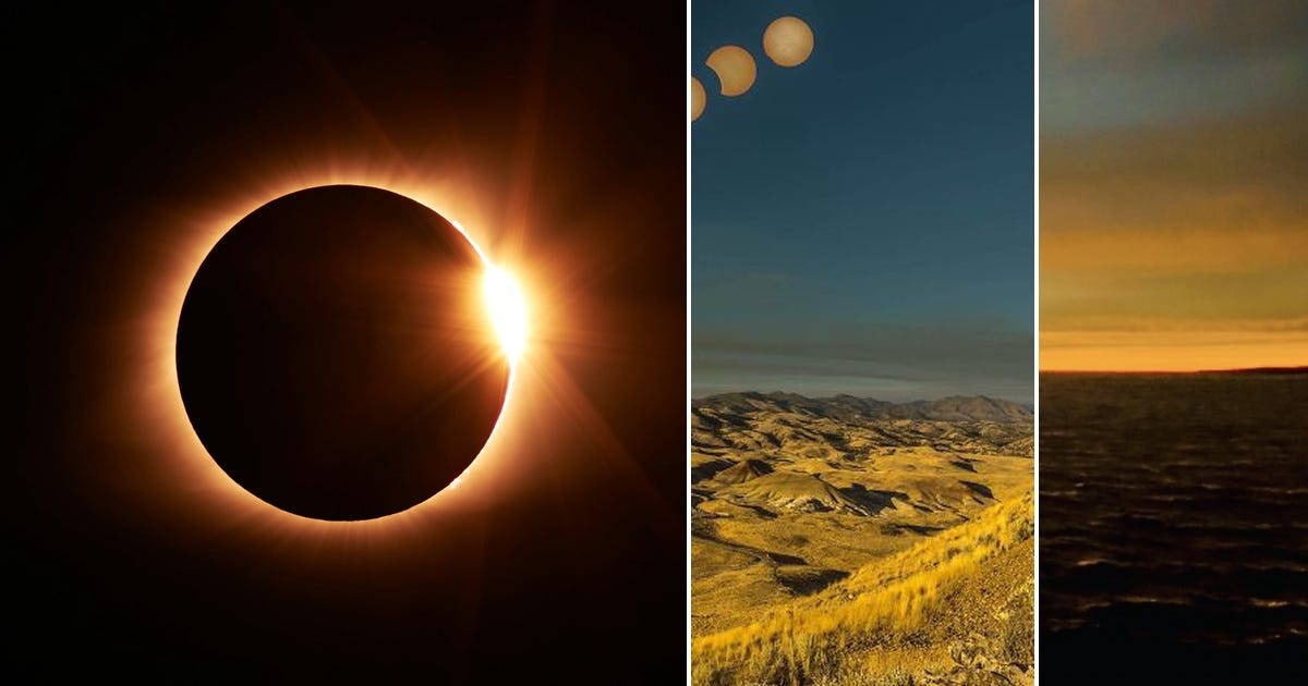 List: Total Eclipse 8th April 24 / North America | Curated by Chantal Christie Weiss | Medium