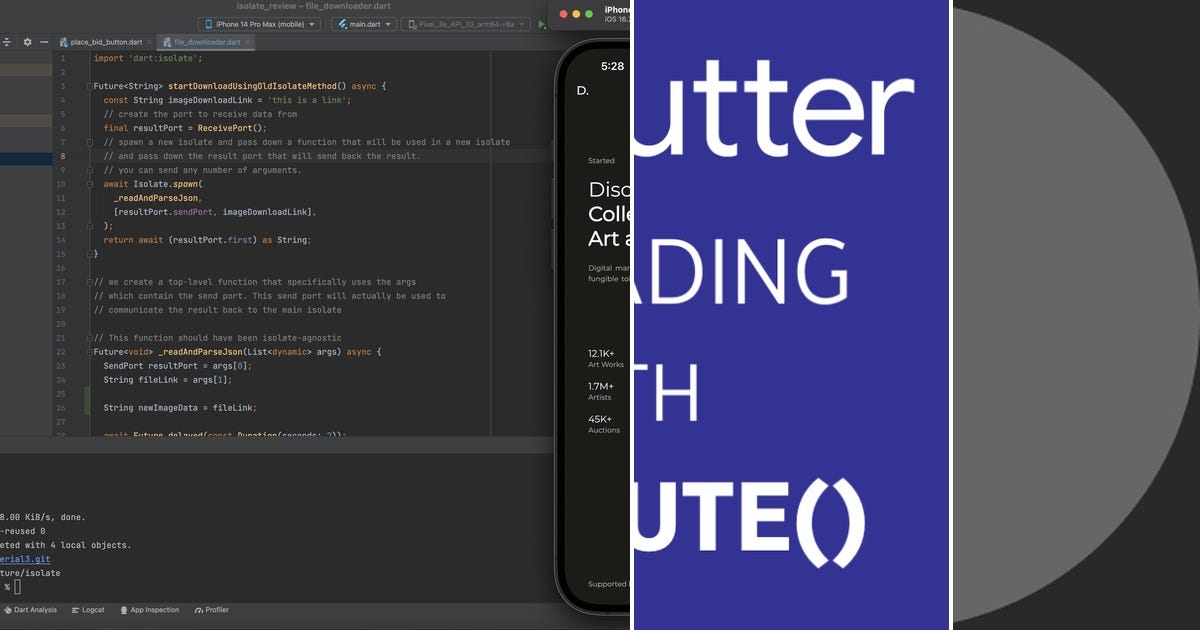 List Flutter Isolatethreading Curated By Salar Younis Medium
