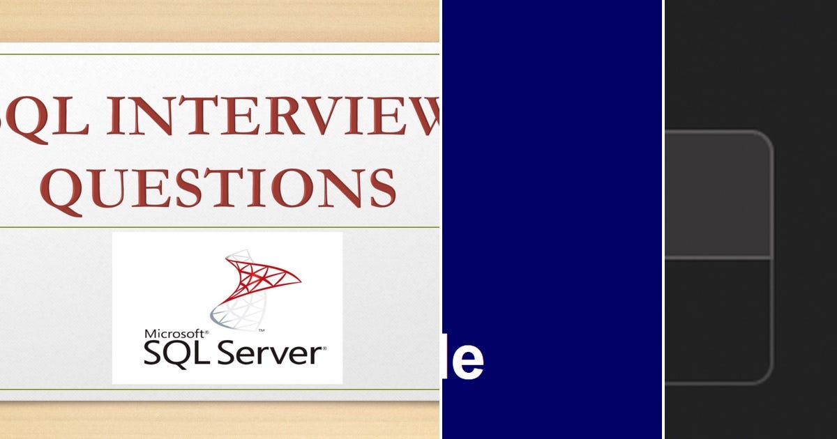 List: Sql | Curated by Bharath Dh | Medium