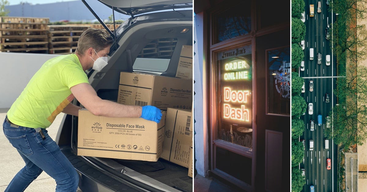 List: Delivery Driver Poem Series | Curated by Anthony Lee Krauch | Medium