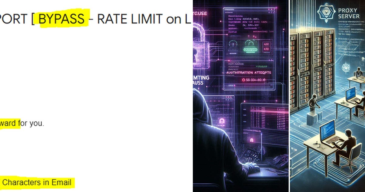 List: Bypass Rate Limit done | Curated by Abdelrhman Yasser | Medium