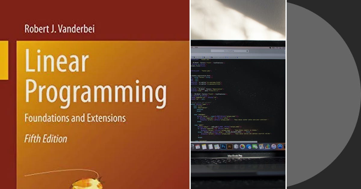 List: Linear programming | Curated by Yogesh yadav | Medium