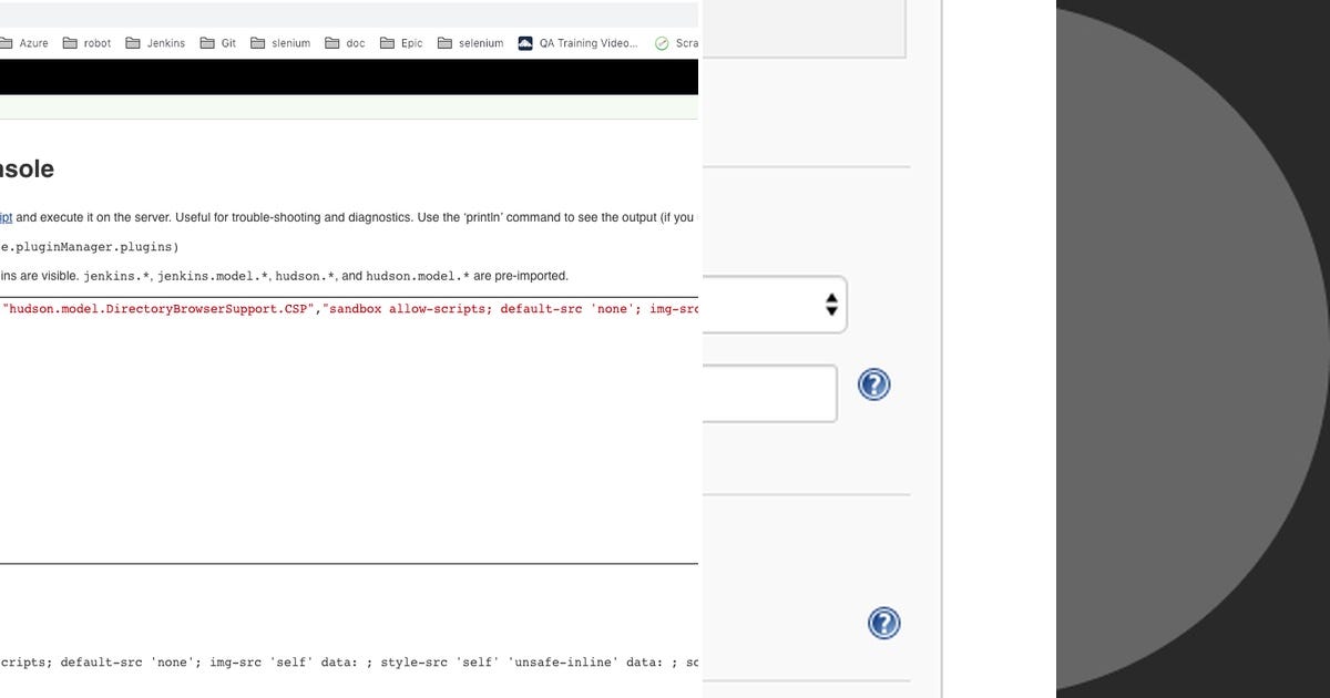 List: Jenkins Robot Framework | Curated by Nahom Tewolde | Medium