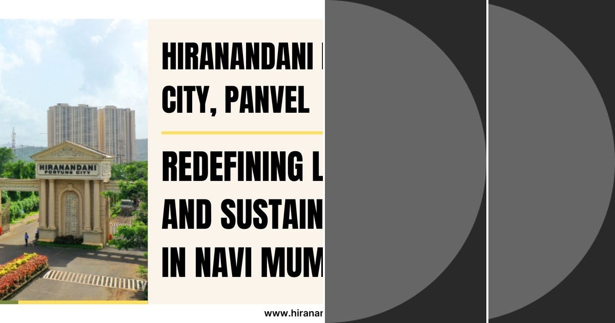 List: hiranandani panvel | Curated by Prashant Verma | Medium