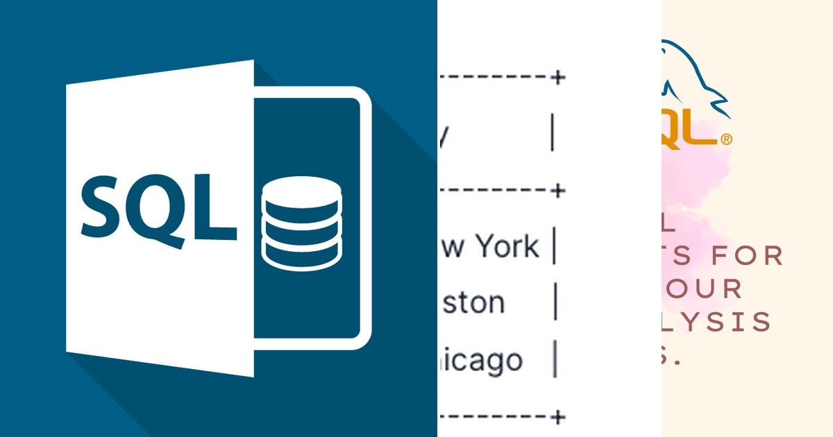 List: SQL | Curated by MRAdhitya | Medium