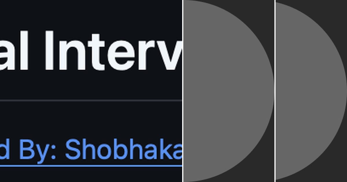 List: Interview | Curated by Anurag Sharma | Medium