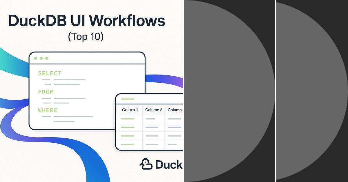 List: DuckDB | Curated by Lorenzo Uriel | Medium