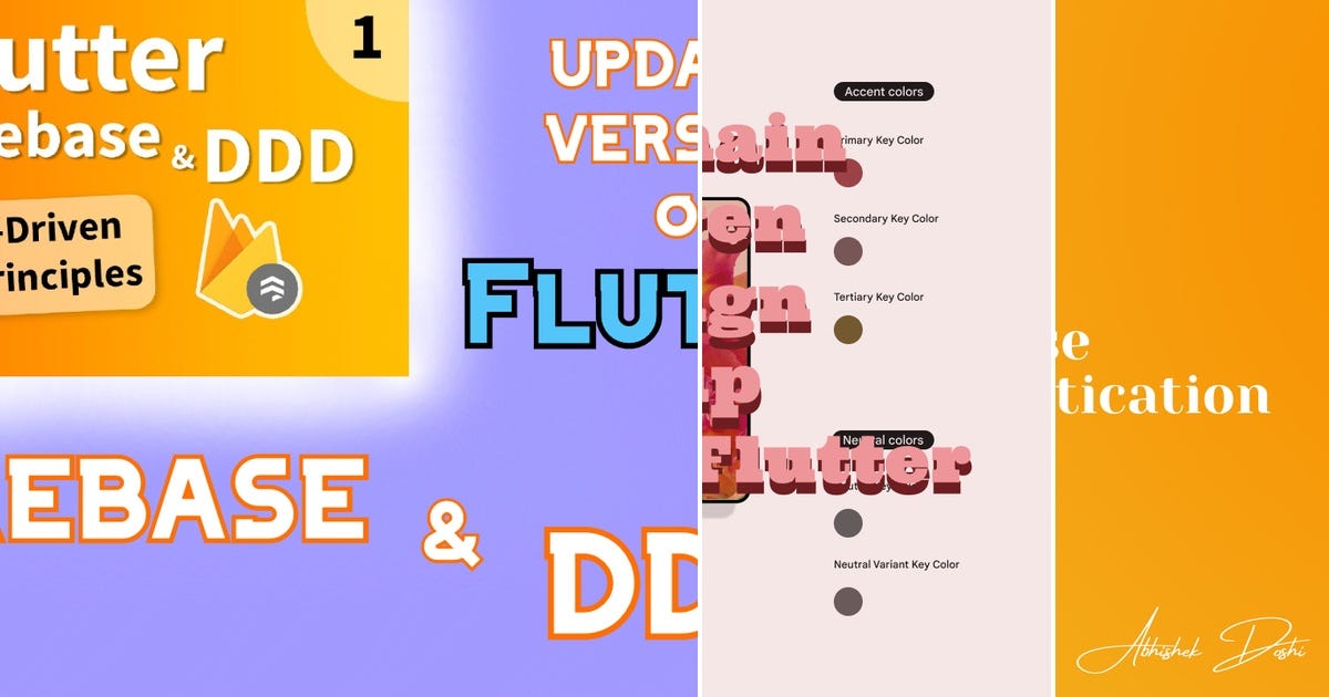 List: Flutter Firebase | Curated by Raiymbek | Medium