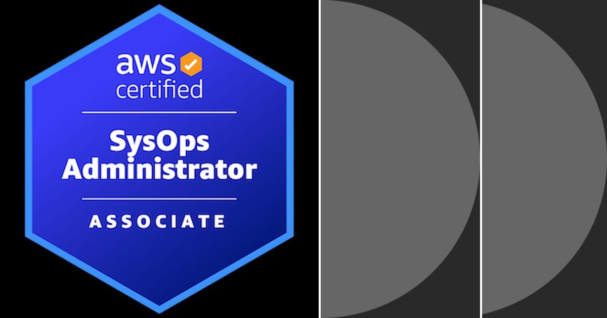 List: AWS SysOps | Curated by Fade into Tech! | Medium