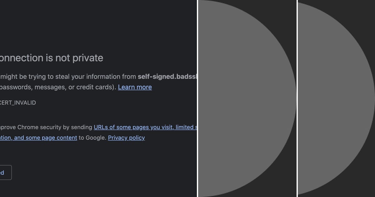 List: Bypass SSL error | Curated by whithat | Medium